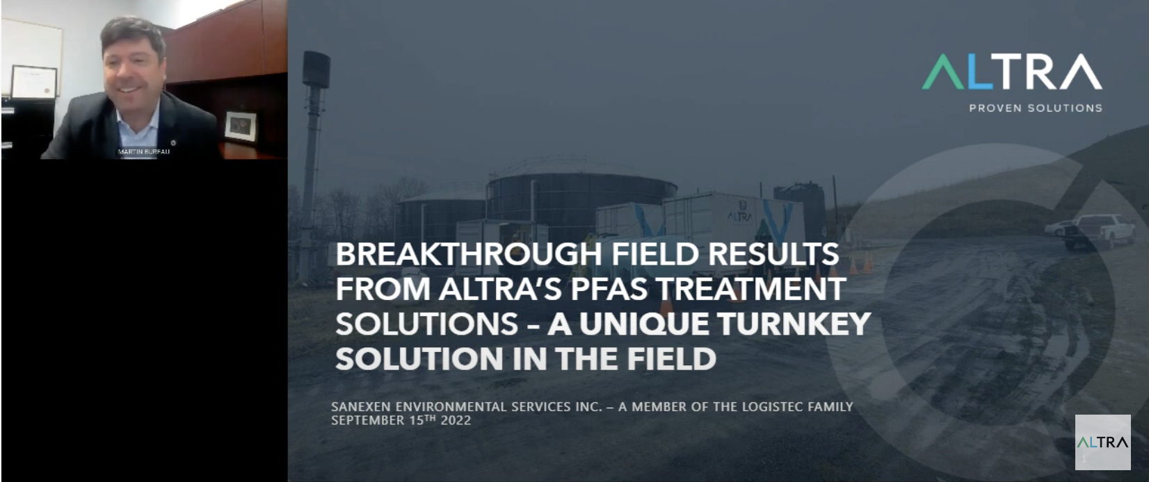 Webinar: Breakthrough Pilot Results from ALTRA's #PFAS Treatment ...