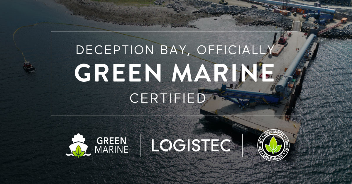 LOGISTEC ‘s Deception Bay Terminal Becomes the First to be Green Marine ...