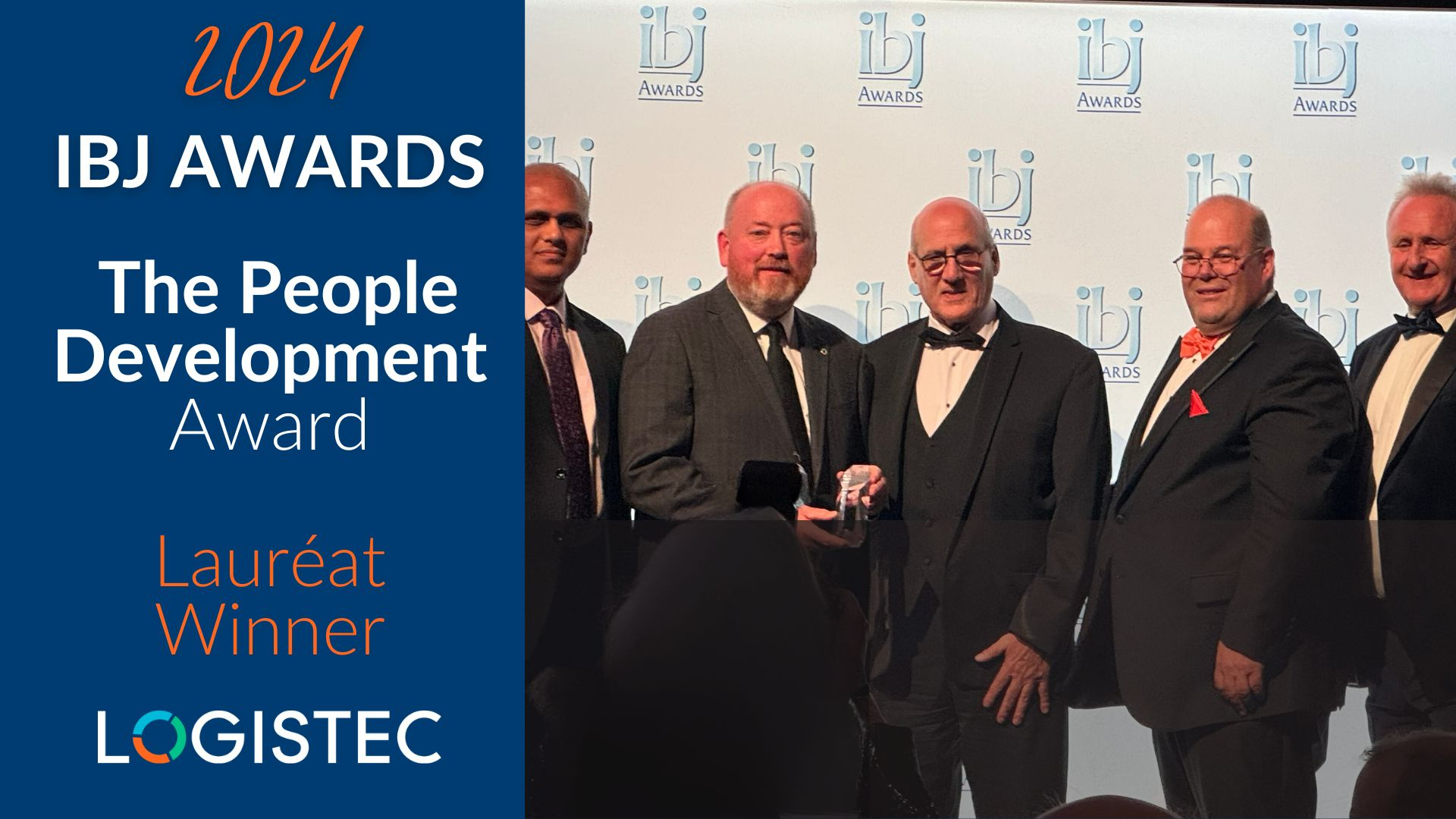 LOGISTEC Wins Prestigious International Bulk Journal’s 2024 “People Development Award” | Logistec
